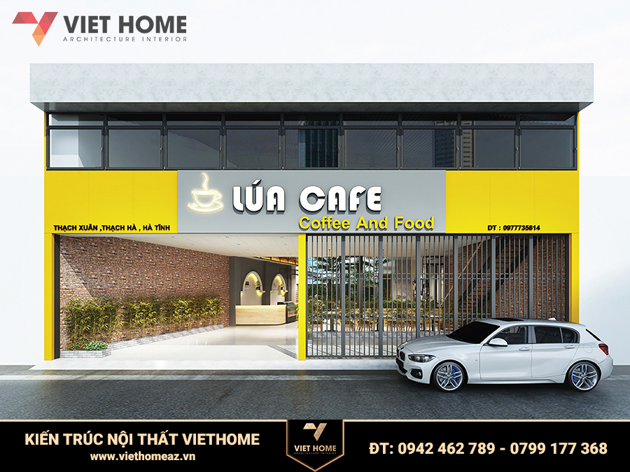 Thiết Kế Quán Cafe Lúa Tại Thành Phố Hà Tĩnh - 0942 462 789